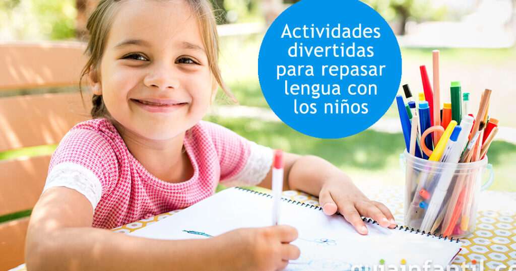 Actividades Divertidas para Repasar Lengua con Niños: Aprendizaje ...
